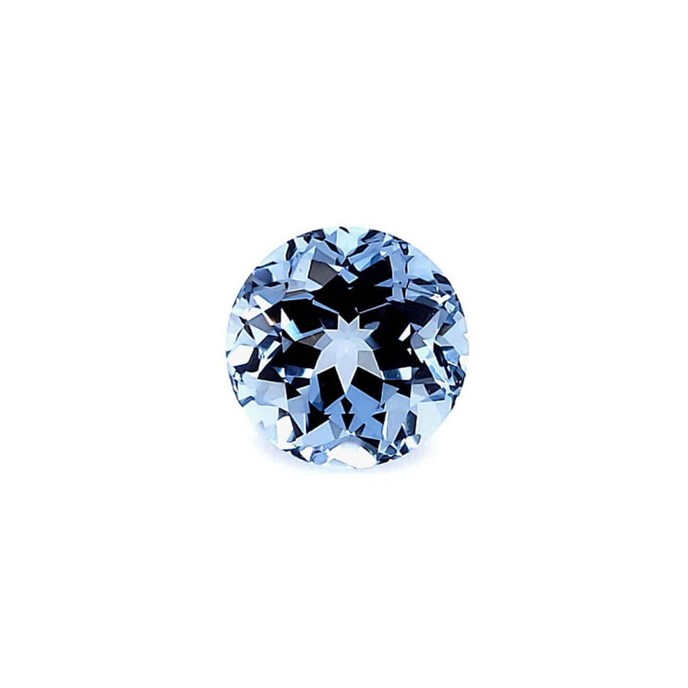 Round Cut Lab Created Blue Spinel | Premium Quality Gemstone